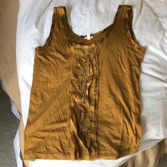 J. Crew | Tops | Jcrew Tank With Front Detail | Poshmark